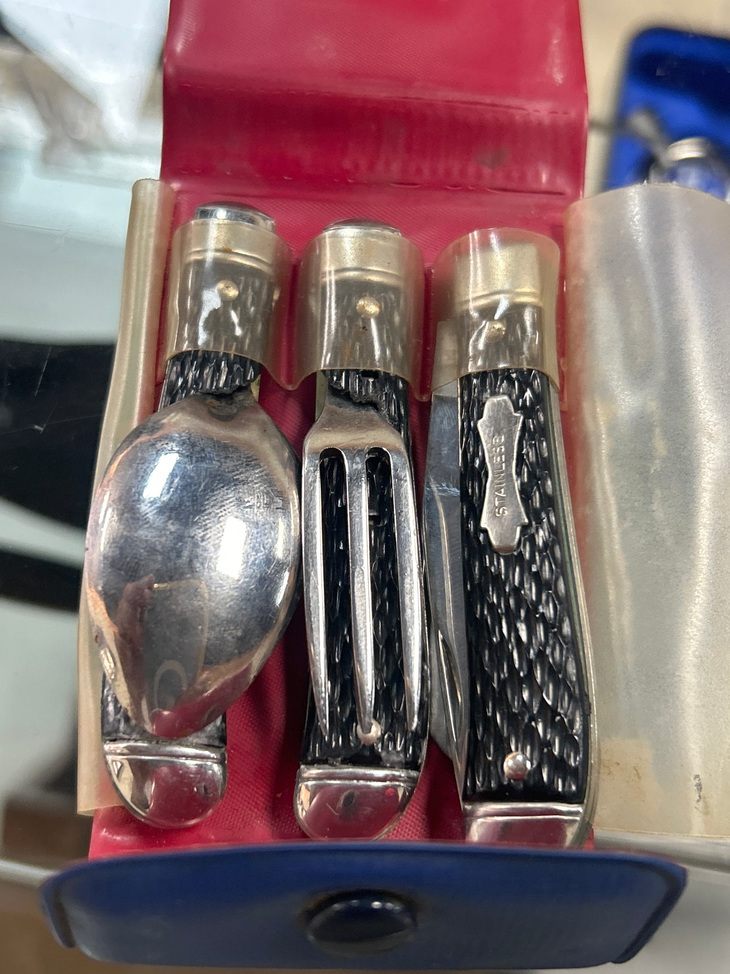 Vintage Colonial pic-nic kit knife set – Buck N Dough