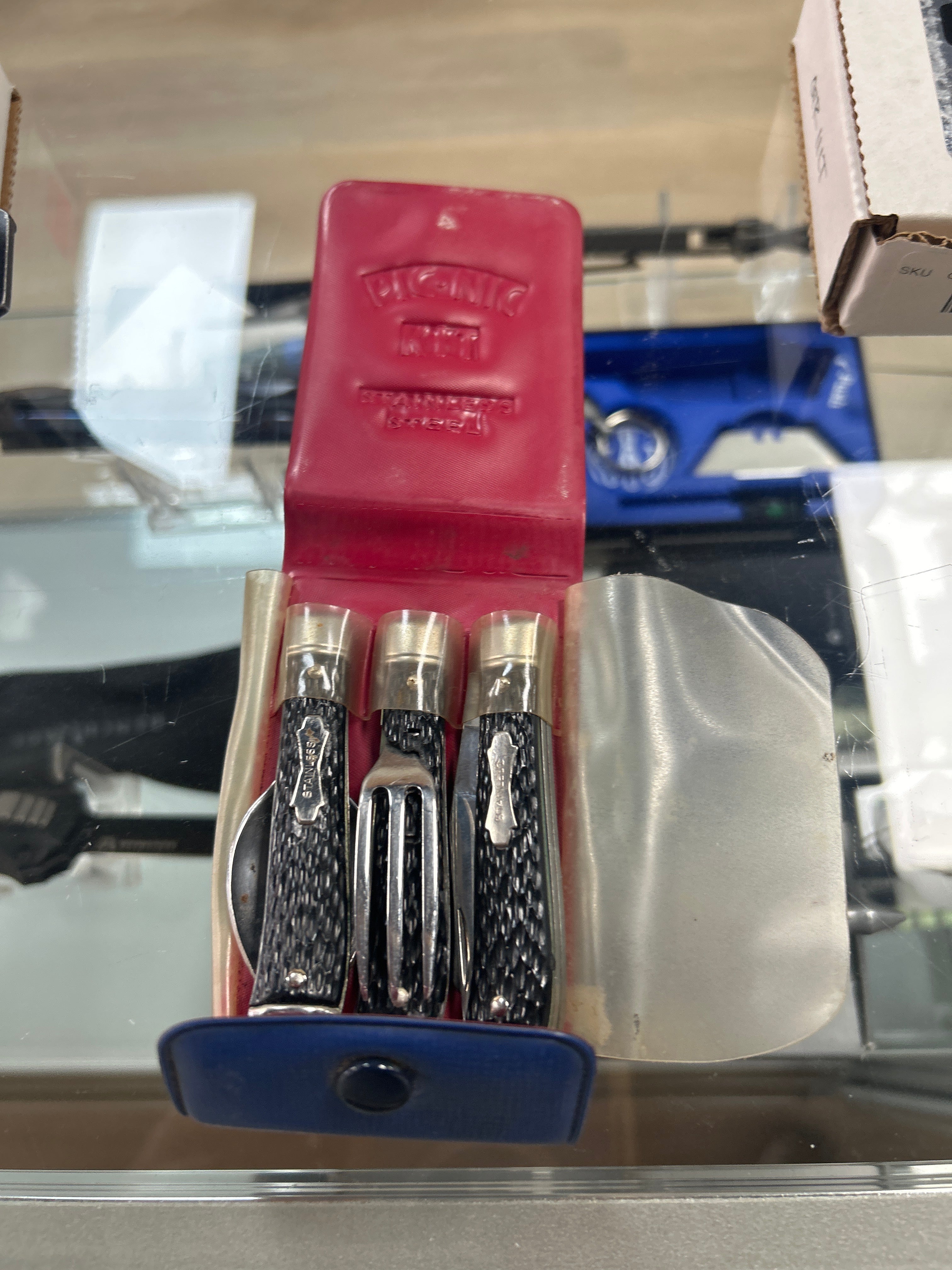 Vintage Colonial pic-nic kit knife set – Buck N Dough